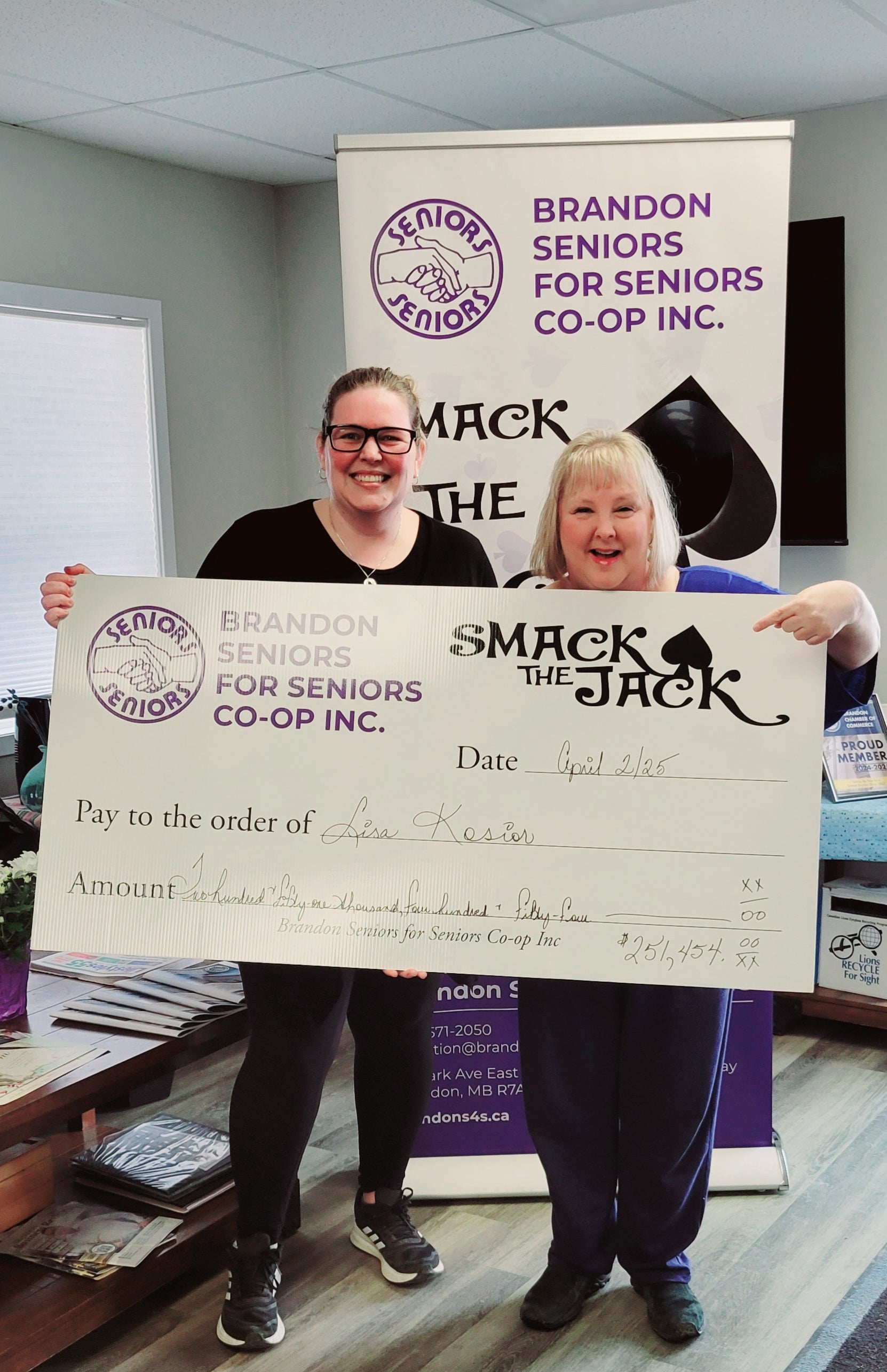 Play our Smack the Jack Raffle! Support Brandon Seniors for Seniors ...